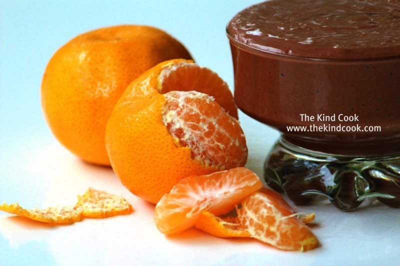 Chocolate Mandarin Pudding - The Kind Cook